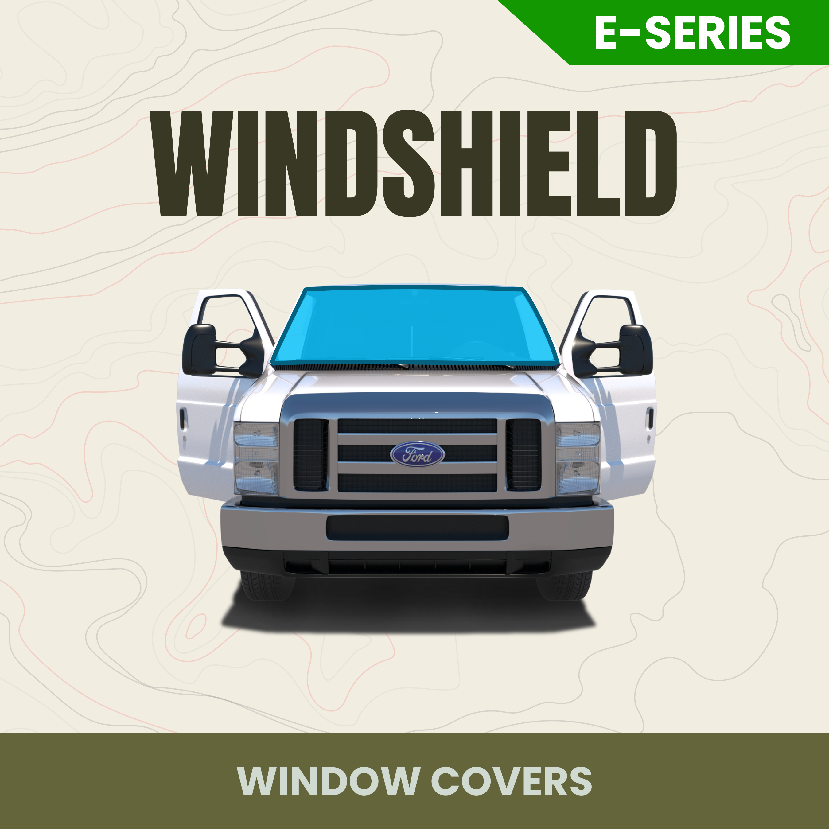 Ford E-Series Van Windshield Cover
