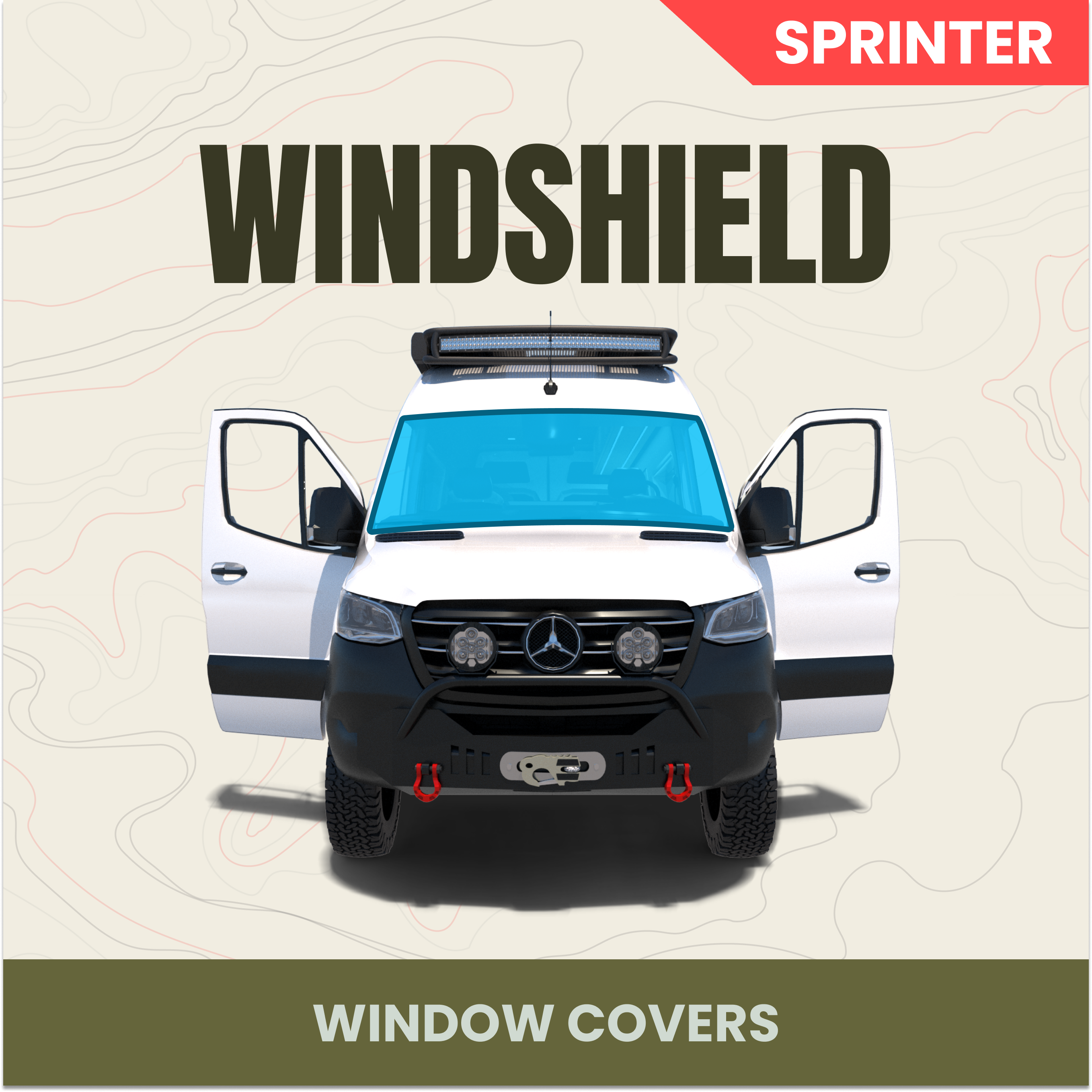 Sprinter Van Windshield Cover