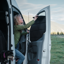 Ford Transit Front Cab Window Cover Set