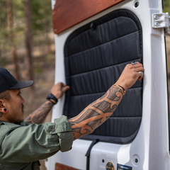 Ram Promaster Rear Window Cover Set